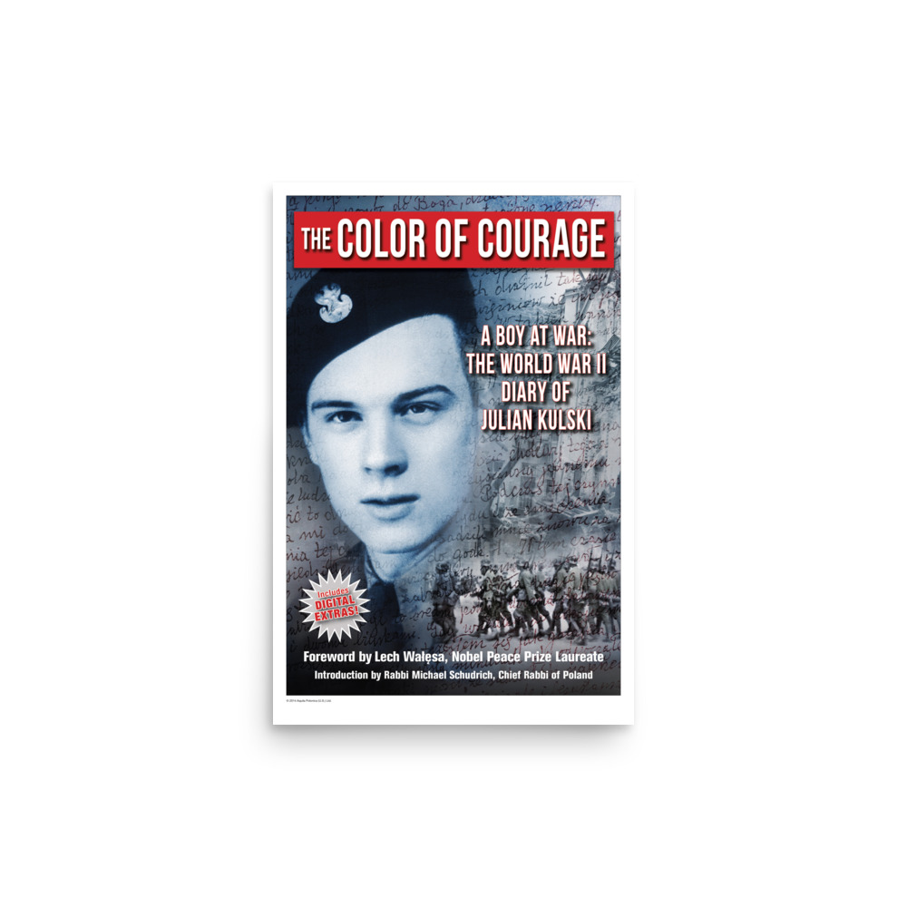 Poster - The Color of Courage cover art - Aquila Polonica