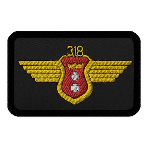 Patch - 318 Squadron - Rectangle - Aquila Polonica