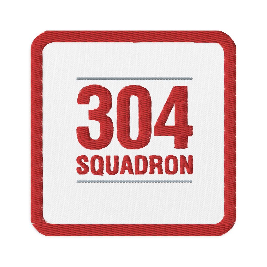 Patch - 304 Squadron - Square Number - Aquila Polonica