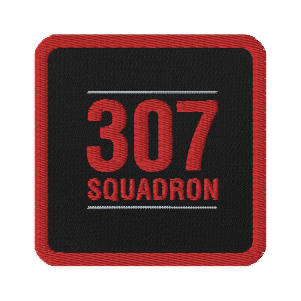 Patch - 307 Squadron - Square Number - Aquila Polonica