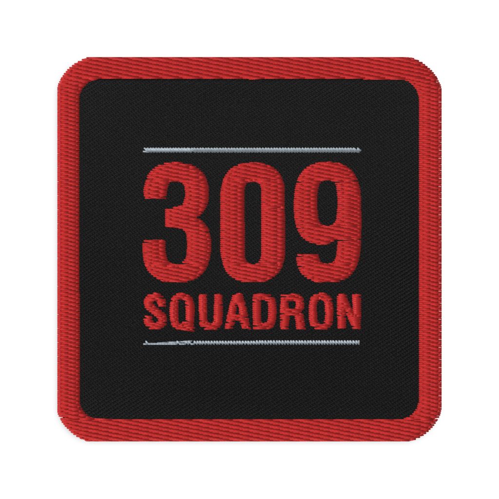 Patch - 309 Squadron - Square Number - Aquila Polonica