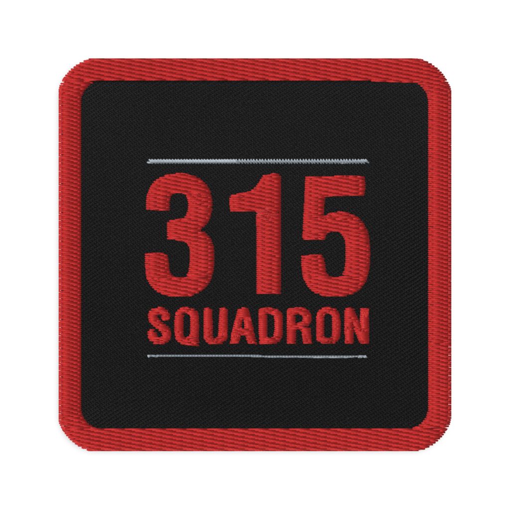 Patch - 315 Squadron - Square Number - Aquila Polonica