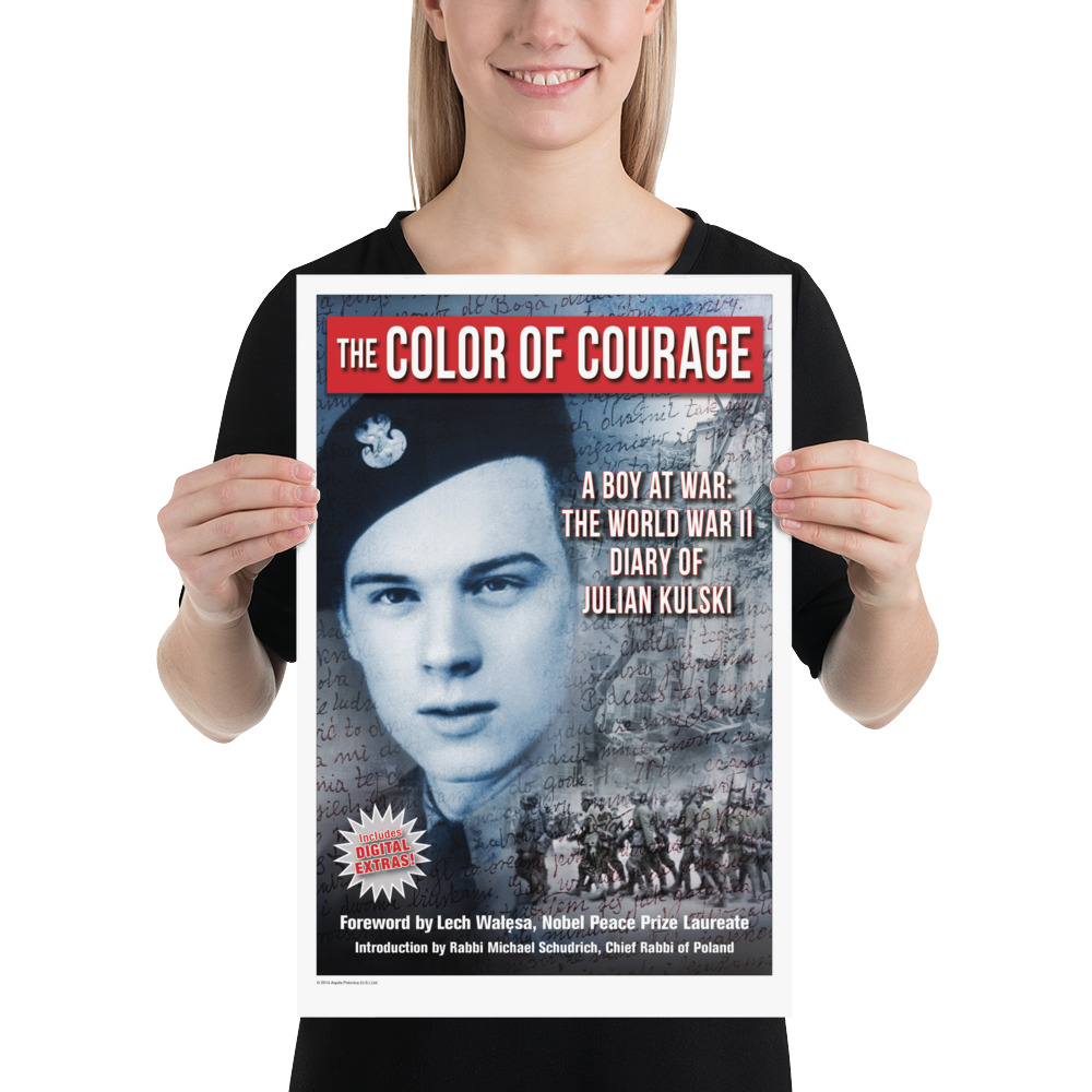 Poster - The Color of Courage cover art - Aquila Polonica