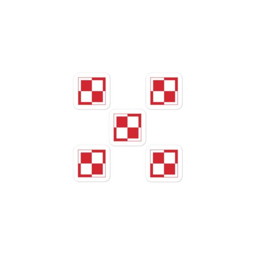Stickers - Polish Air Force Checkerboard - Aquila Polonica
